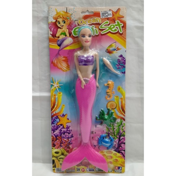 Jual Mainan Barbie Mermaid Mini / Barbie Mermaid Mini ( 09060150 ...