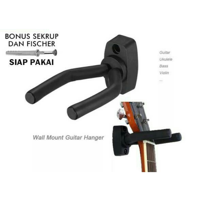 Jual HANGER GITAR / GANTUNGAN GITAR / STAN / STAND GITAR GANTUNG ...