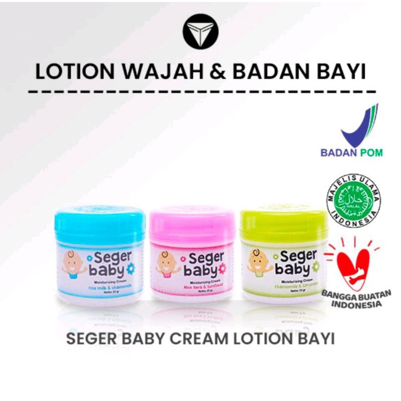 Jual Seger Baby Moisturizing Cream || 35gr | Shopee Indonesia