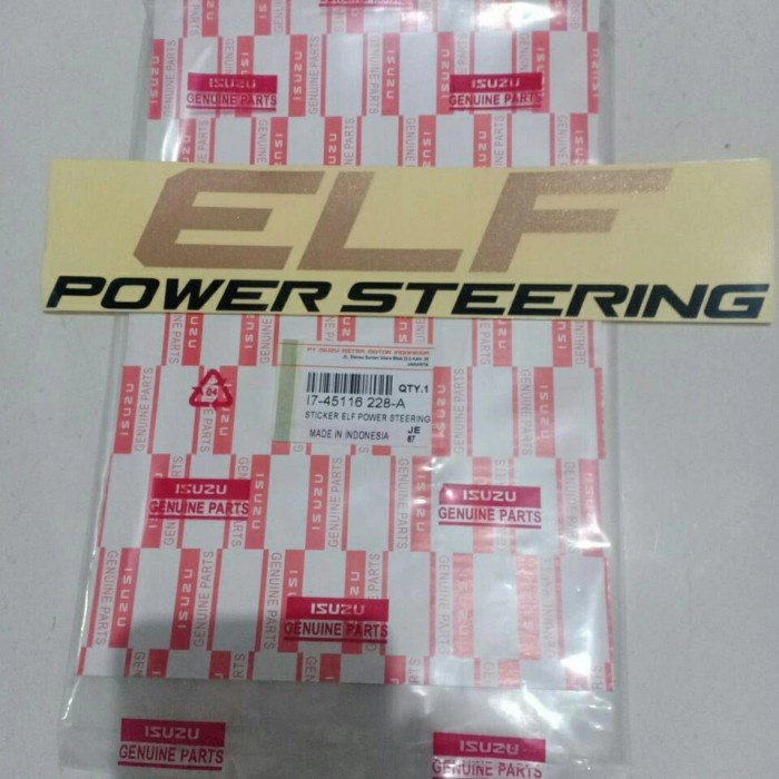 Jual Sticker Elf Power Steering Original | Shopee Indonesia