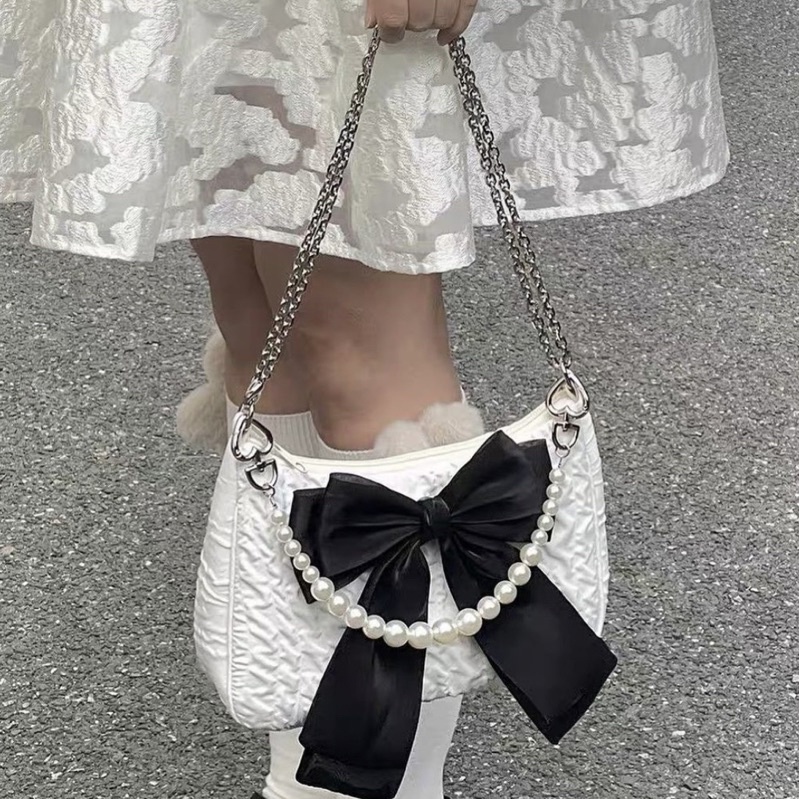 Jual [ready stock] jiwon ribbon bag | Shopee Indonesia