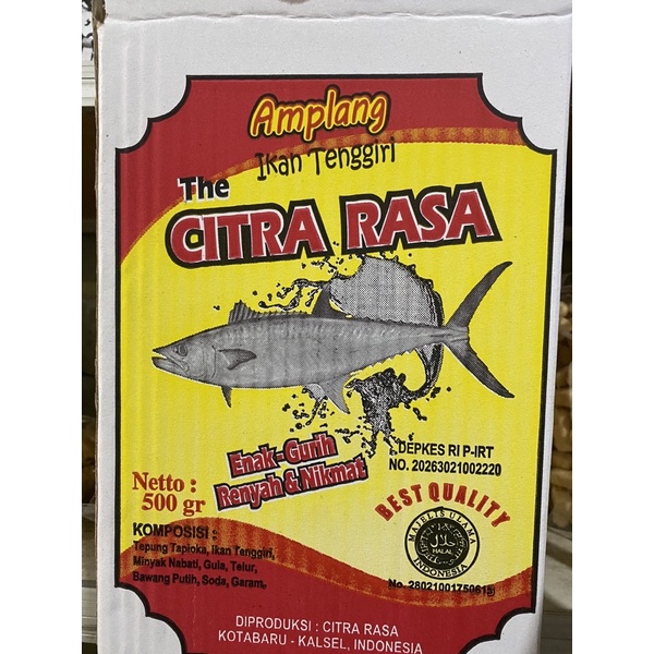 Jual Amplang Citra Rasa (500 gram) | Shopee Indonesia