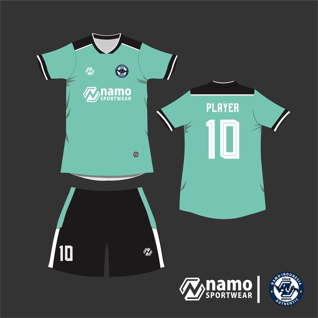 Jual [BISA SATUAN] CUSTOM JERSEY FUTSAL JERSEY BOLA ORIGINAL NAMO 2 ...
