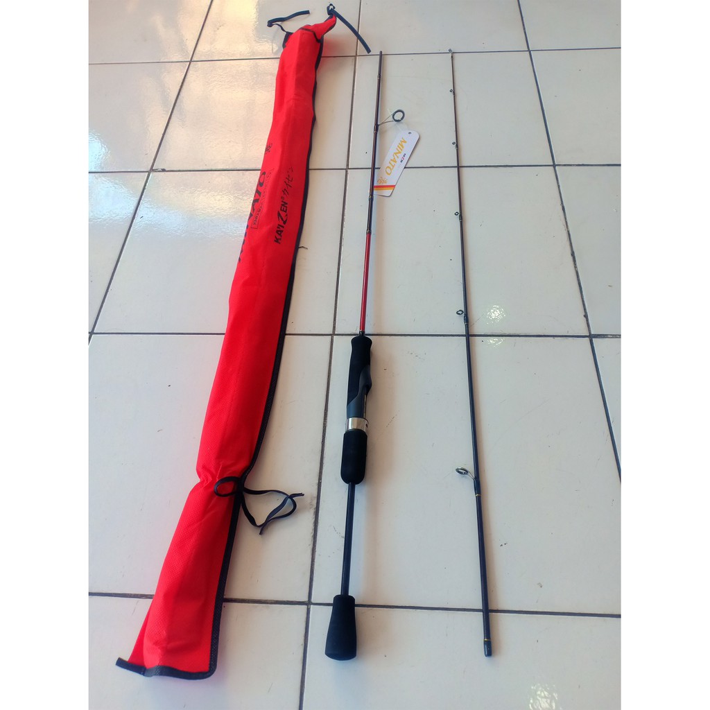 Jual Joran Pancing Spinning Ultralight UL Kaizen Minato 180 201cm 2 ...