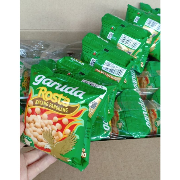 Jual agen distributor makanan ringan garuda rosta kacang panggang rasa ...
