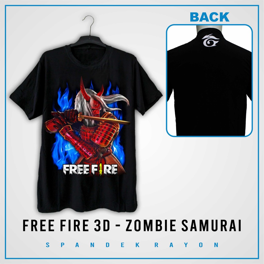 Jual KAOS GAME DISTRO - [ FREE FIRE 3D / KAOS FF ANAK DEWASA / FREE ...