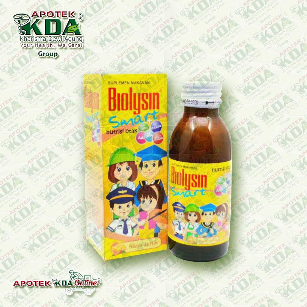 Jual BIOLYSIN SMART SIRUP RASA JERUK 60 ML | Shopee Indonesia