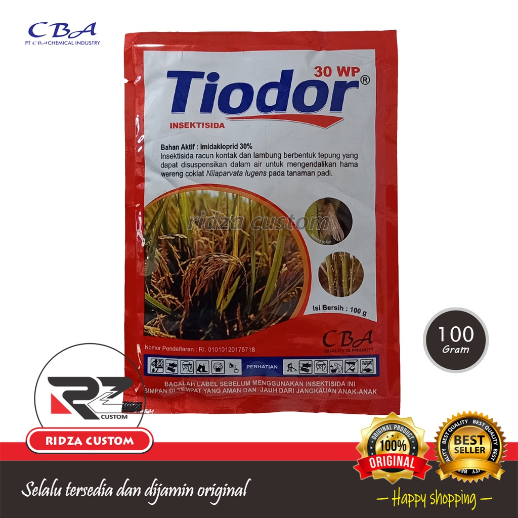 Jual Tiodor 30 WP 100 Gram Insektisida Wereng Coklat | Shopee Indonesia