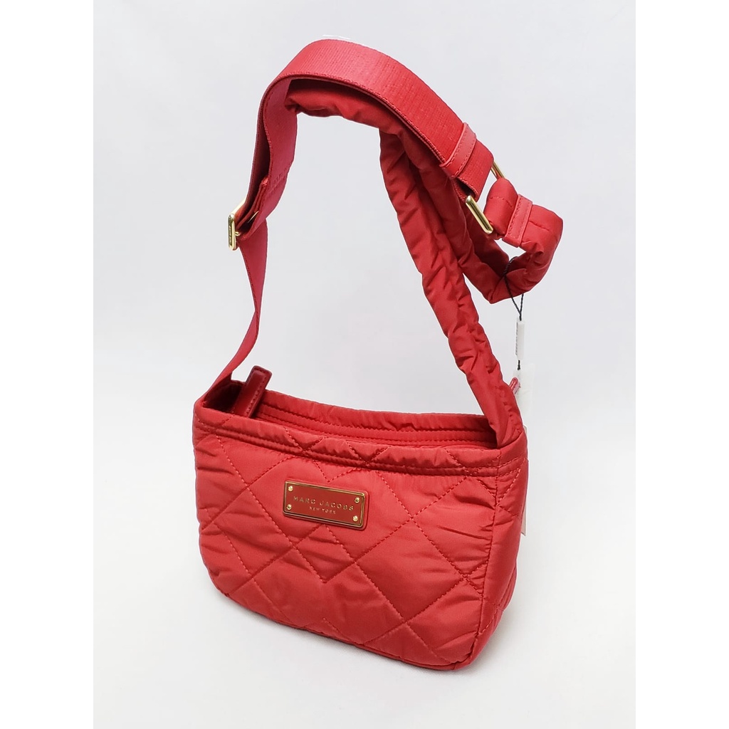 Jual Tas Marc Jacobs Nylon Crossbody Bag In Cherry Red New Original ...