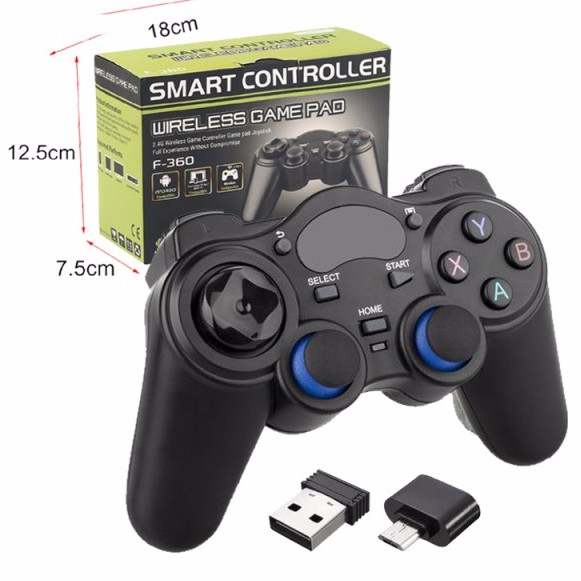 Jual Stick Wireless Gamepad 2,4Ghz Smart Controller Joystick Bluetooth ...
