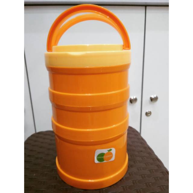 Jual Rantang mini bulat susun 3 | Shopee Indonesia