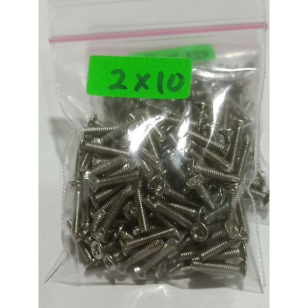 Jual baut kepala rata 2x10 mm | Shopee Indonesia