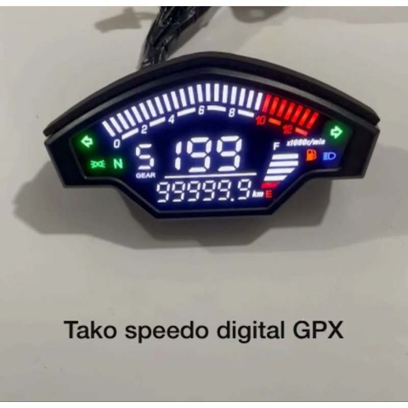 Jual TAKO SPEEDOMETER DIGITAL GPX | Shopee Indonesia