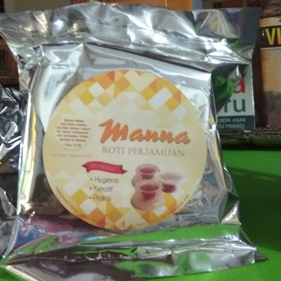 Jual Roti Perjamuan Kudus bertuliskan Ayat Alkitab | Shopee Indonesia