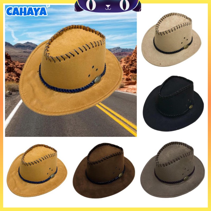 Jual Topi Koboy / Topi Cowboy Amerika Laken Tali Dewasa T27 | Shopee ...