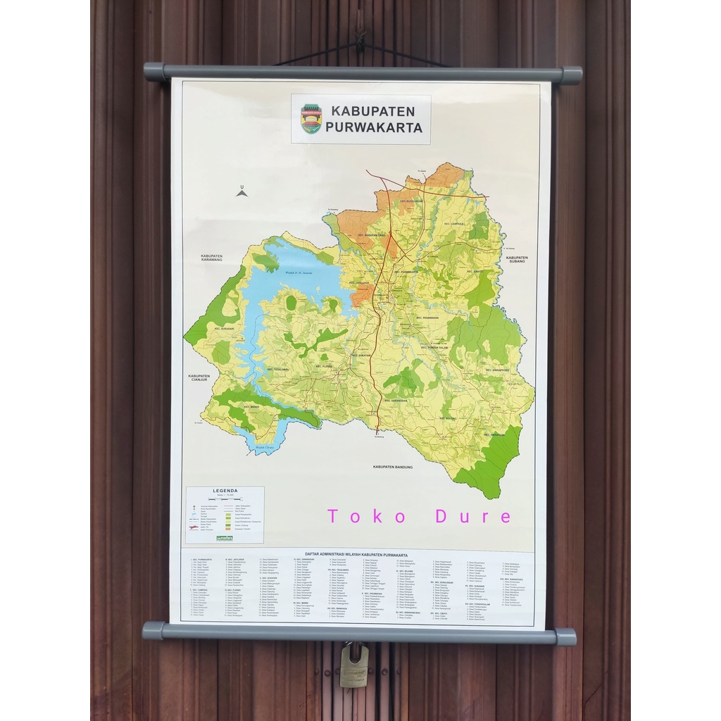 Jual Bingkai Peta Kabupaten Purwakarta | Shopee Indonesia