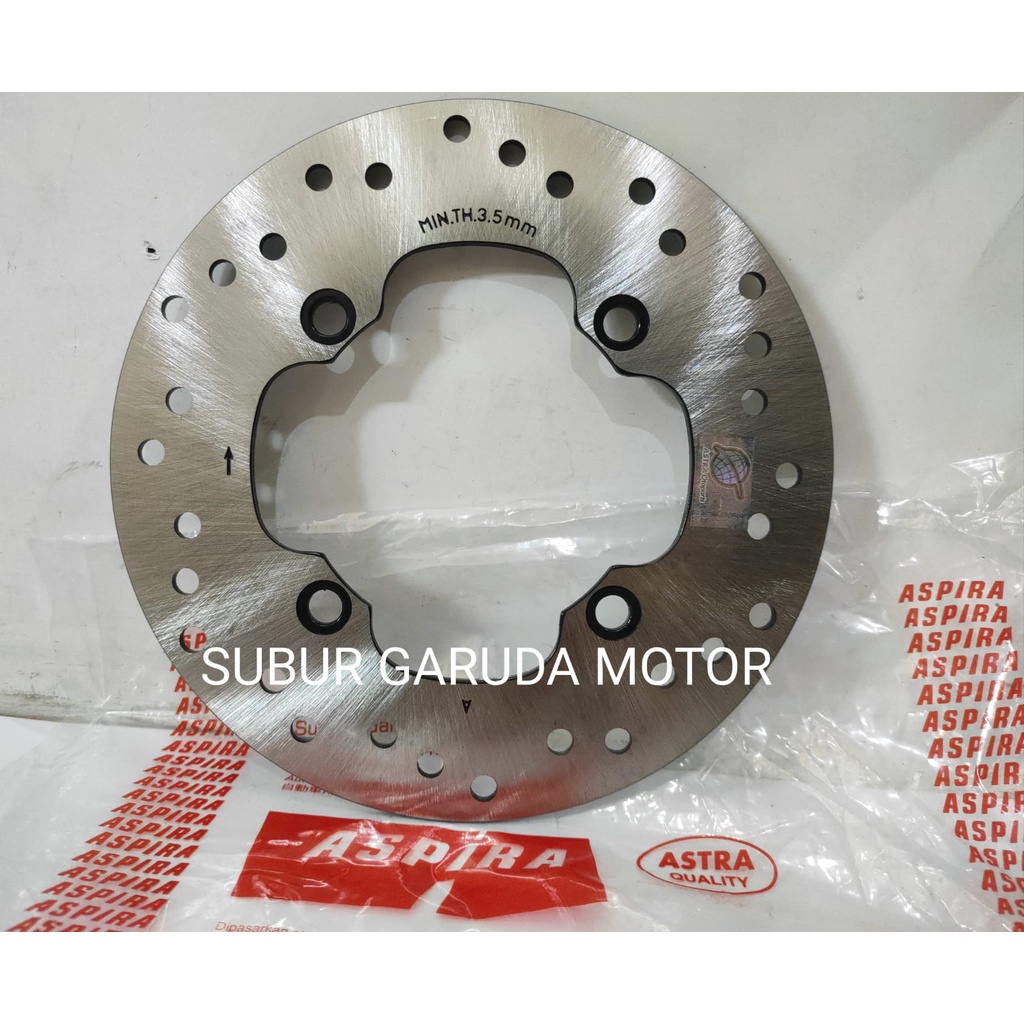 Jual PIRINGAN CAKRAM BELAKANG TIGER REVO CB 150 R TIPE KCJ MERK ASPIRA KUALITAS ORISINIL ASTRA ...