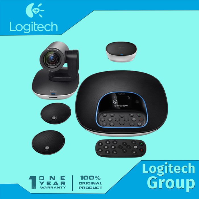 Jual Logitech Group Video Conferencing New ORIGINAL !! | Shopee Indonesia