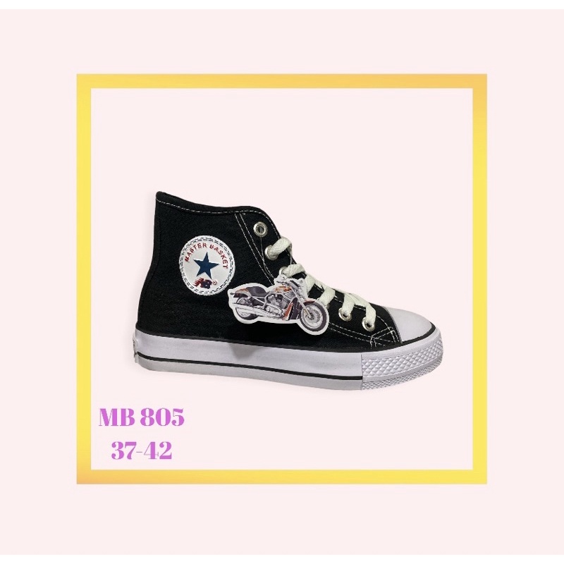 Jual SEPATU MASTER BASKET ORIGINAL MB 805 / SEPATU SEKOLAH UKURAN 37-42 ...