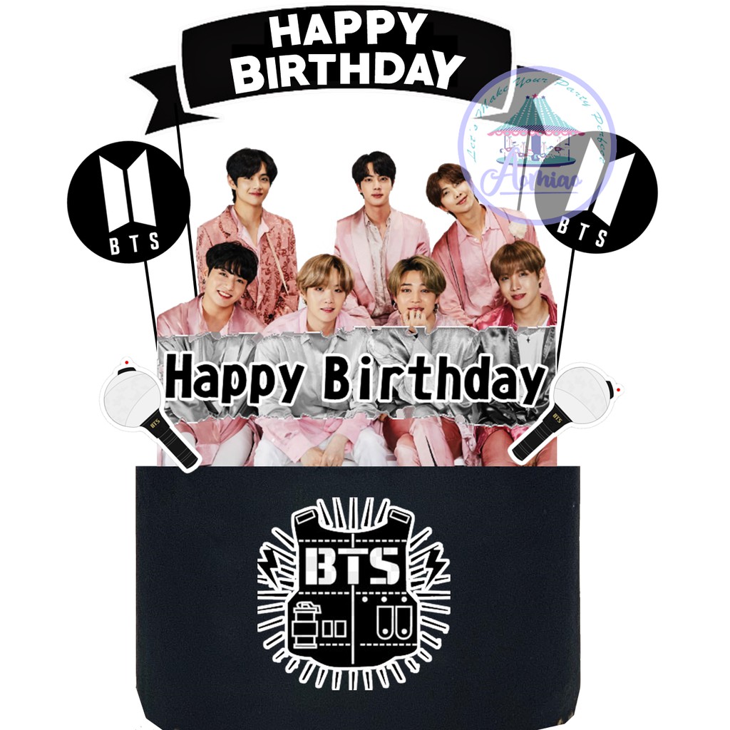 Jual Kpop BTS EXO cake topper | Shopee Indonesia