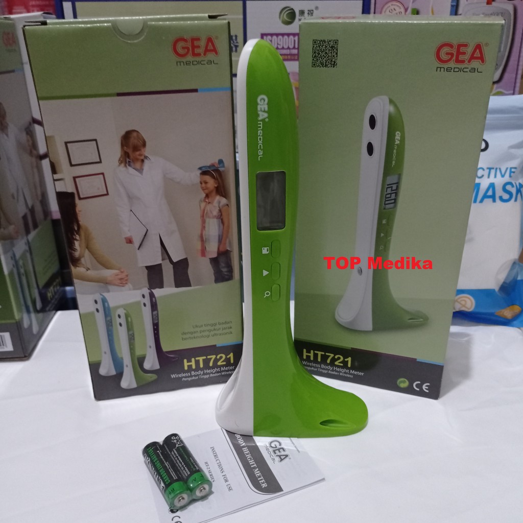 Jual Alat Ukur Tinggi Badan Gea / Stature Meter Digital Infrared ...