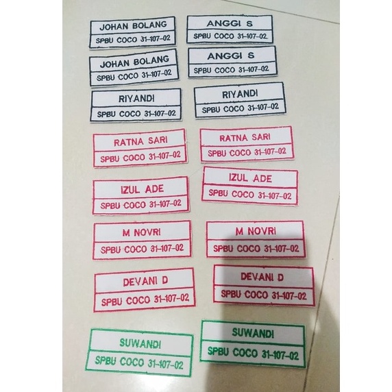 Jual BORDIR NAMA , BORDIR NAMA SEKOLAH,LNGSUNG JADI, BET BORDIR PAPAN ... Jual BORDIR NAMA , BORDIR NAMA SEKOLAH,LNGSUNG JADI, BET BORDIR PAPAN ...
