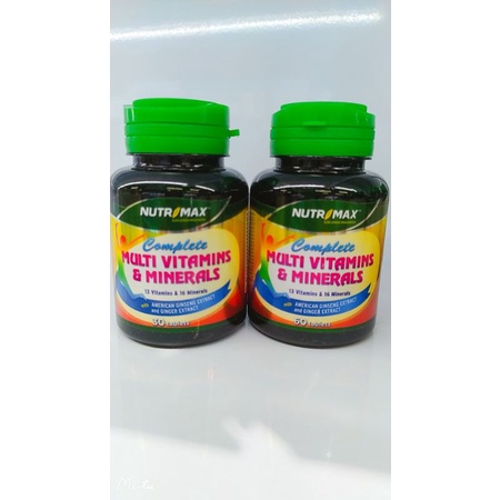 Jual Nutrimax Complete multivitamin mineral vitamin daya tahan tubuh original | Shopee Indonesia