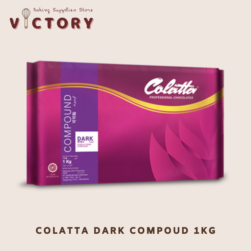 Jual COLATTA Dark Chocolate Compound 1KG - Coklat batang DCC | Shopee ...