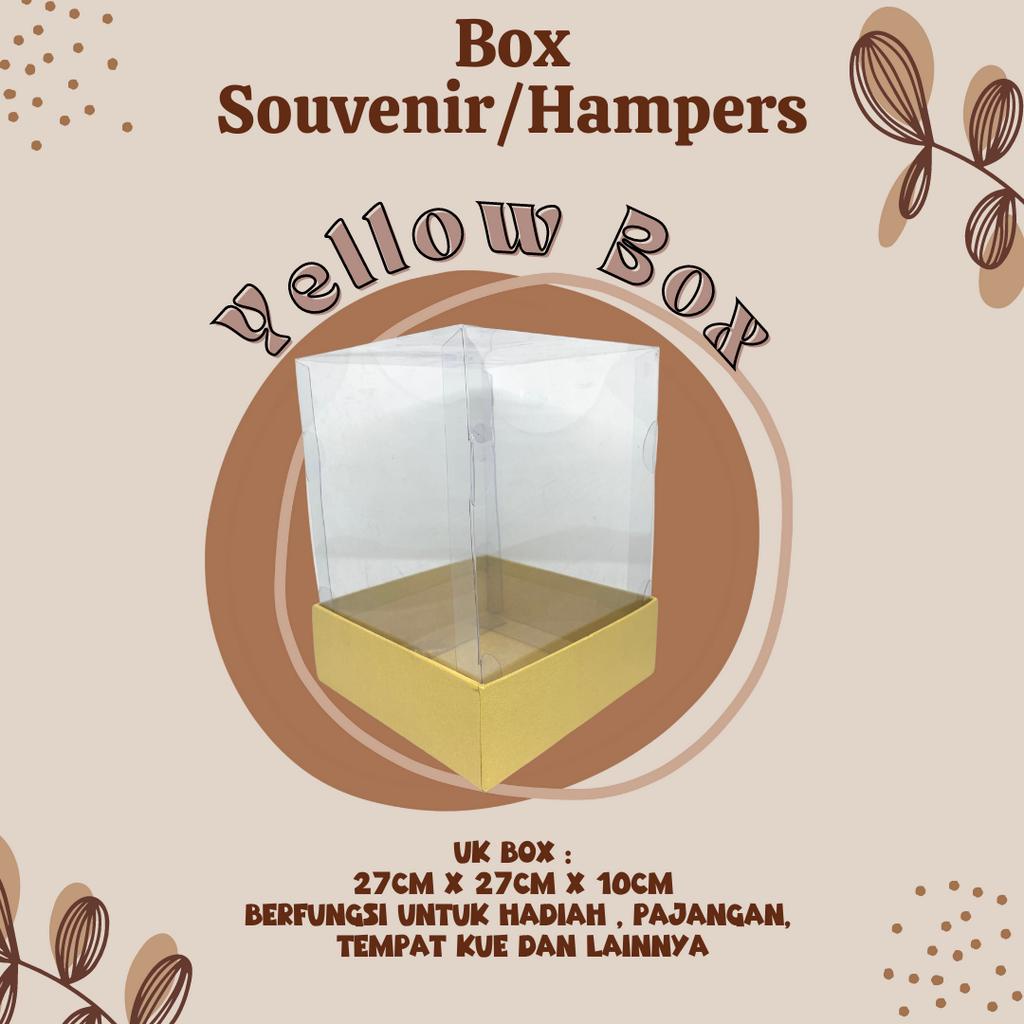 Jual Box Hampers | Box Packaging | Box Hadiah | Box Kue Yellow | Shopee ...