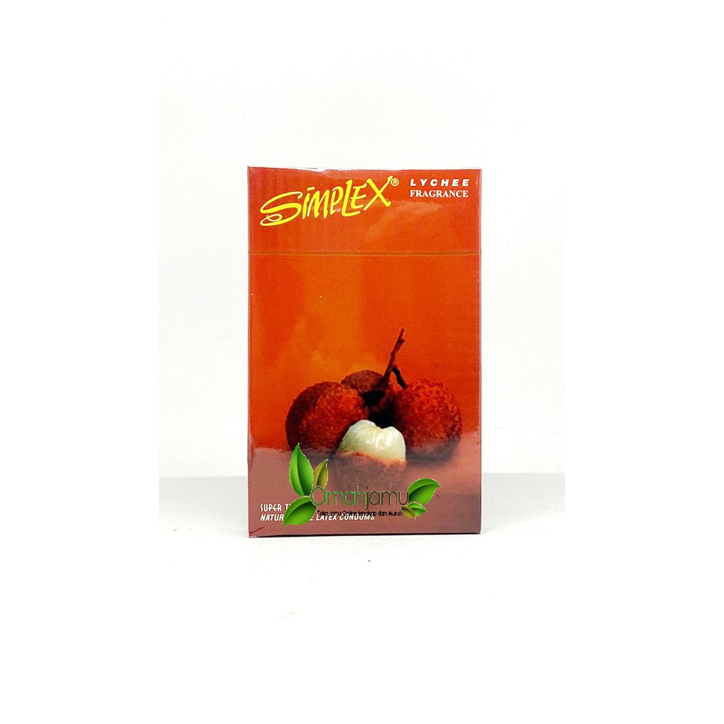 Jual KONDOM SIMPLEX LYCHEE ISI 12. AROMA LYCHEE | Shopee Indonesia