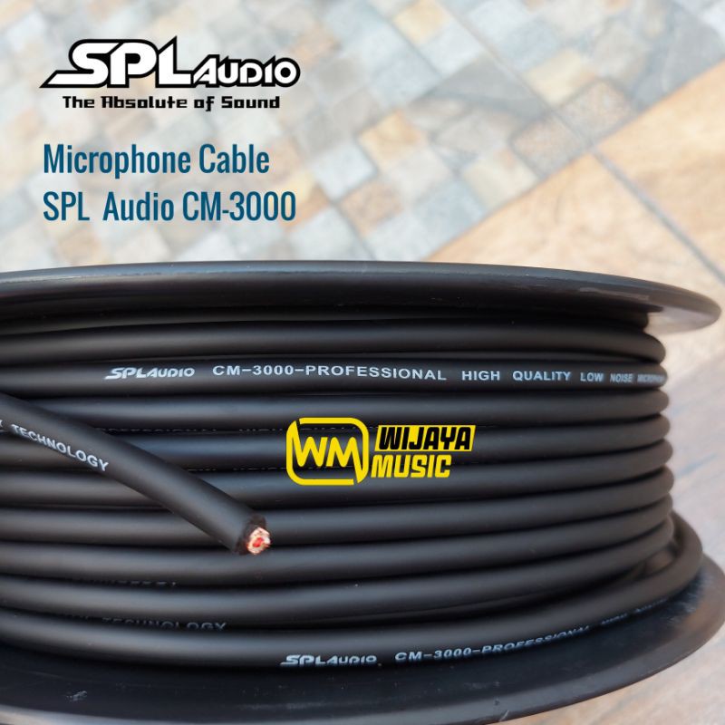 Jual Kabel Microphone SPL Audio CM3000 ORIGINAL Panjang 5 Meter Harga ...