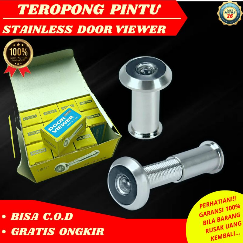 Jual Door Viewer – Door View Pengintai Pintu Lubang Intip Teropong ...