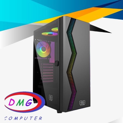 Jual Simbadda Battleground 205 RGB Tempered Glass Mid Tower Gaming ...