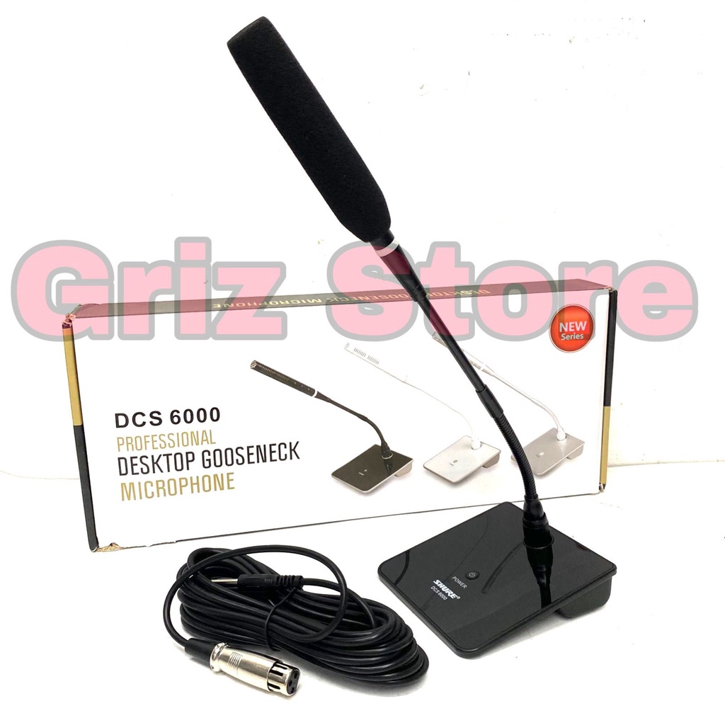 Jual MICROPHONE SHURE PODIUM/GOOSENECK DCS6000/DCS 6000 Original | Shopee Indonesia