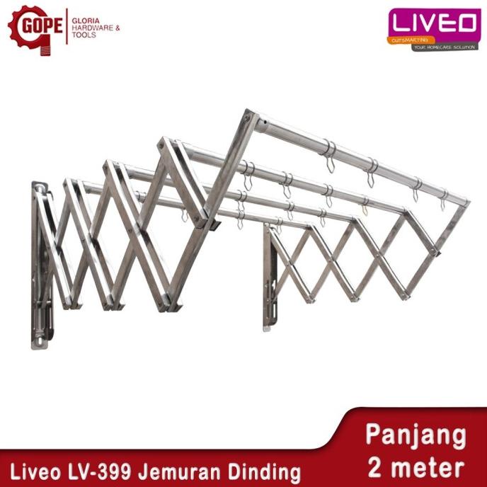 Jual LIVEO LV 399 JEMURAN DINDING LIPAT | Shopee Indonesia