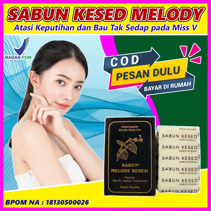 Jual SABUN KESED MELODY BPOM - SABUN KESED SIRIH MELODY KHUSUS MISS V ...