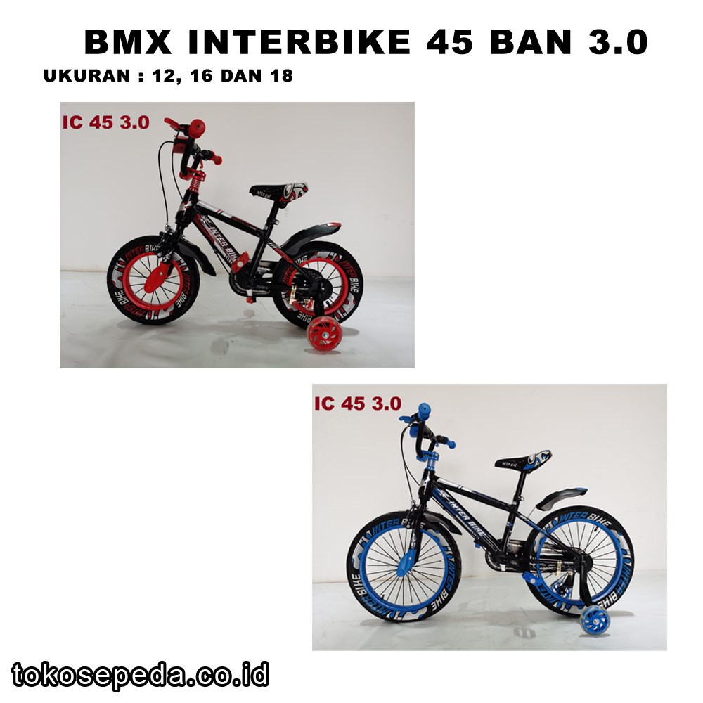 Jual Sepeda BMX 18" Interbike 45 | Shopee Indonesia