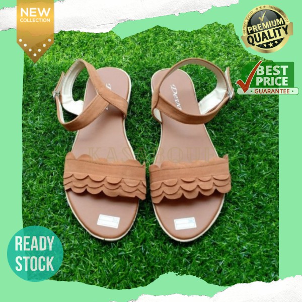 Jual SANDAL TEPLEK WANITA TERBARU KEKINIAN MURAH TREND 2020 GAYA GAUL ...