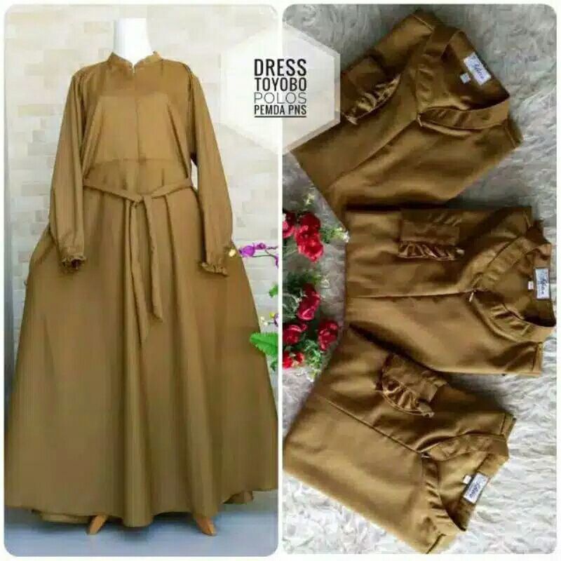 Jual GAMIS DINAS TOYOBO PEMDA TUA PNS SERAGAM DINAS PDH | Shopee Indonesia