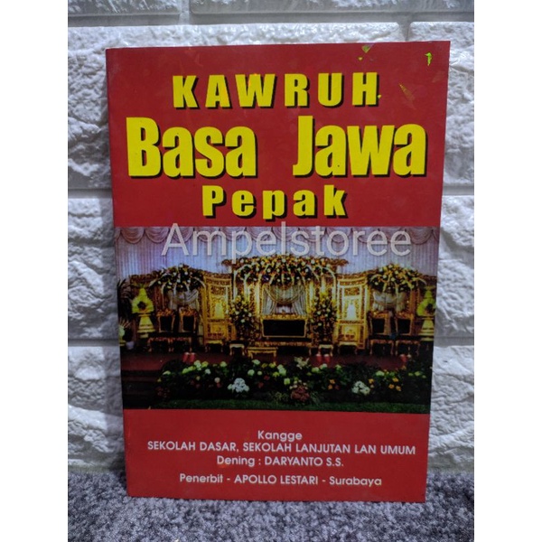 Jual Kawruh Basa Jawa pepak , Pepak basa Jawa | Shopee Indonesia