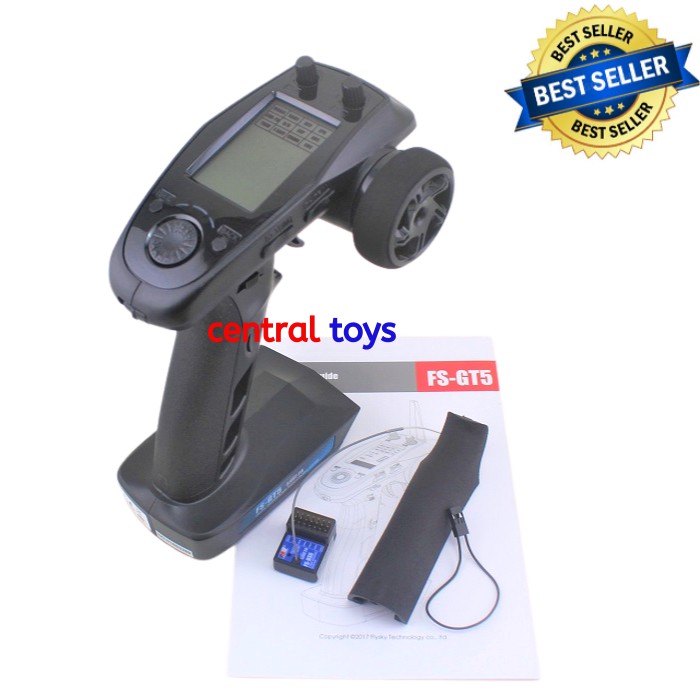 Jual transmitter flysky GT5 remote GT5 FS-GT5 FS BS6 for rc car rc boat ...