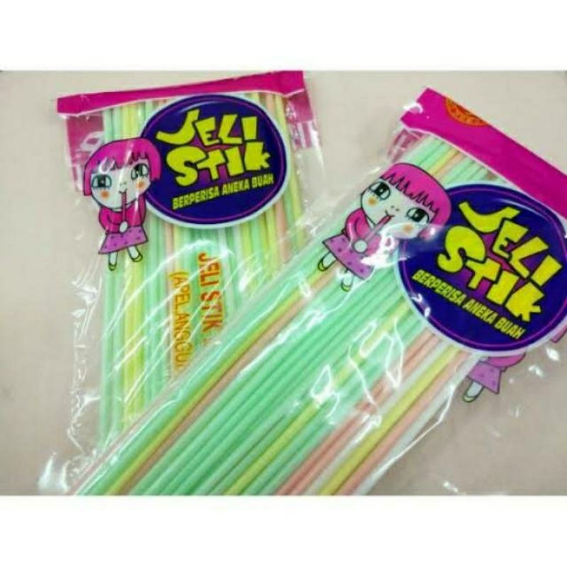 Jual PERMEN JADUL JELI STIK ANEKA RASA BUAH | Shopee Indonesia