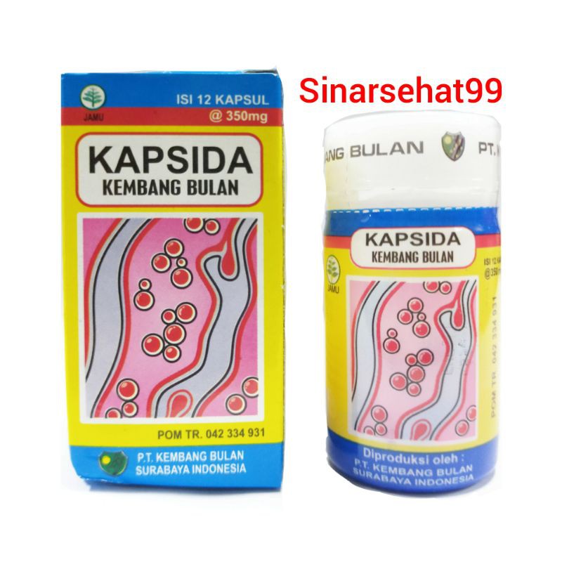 Jual kapsida kembang bulan kapsul bersih darah obat gatal dan bisul ...