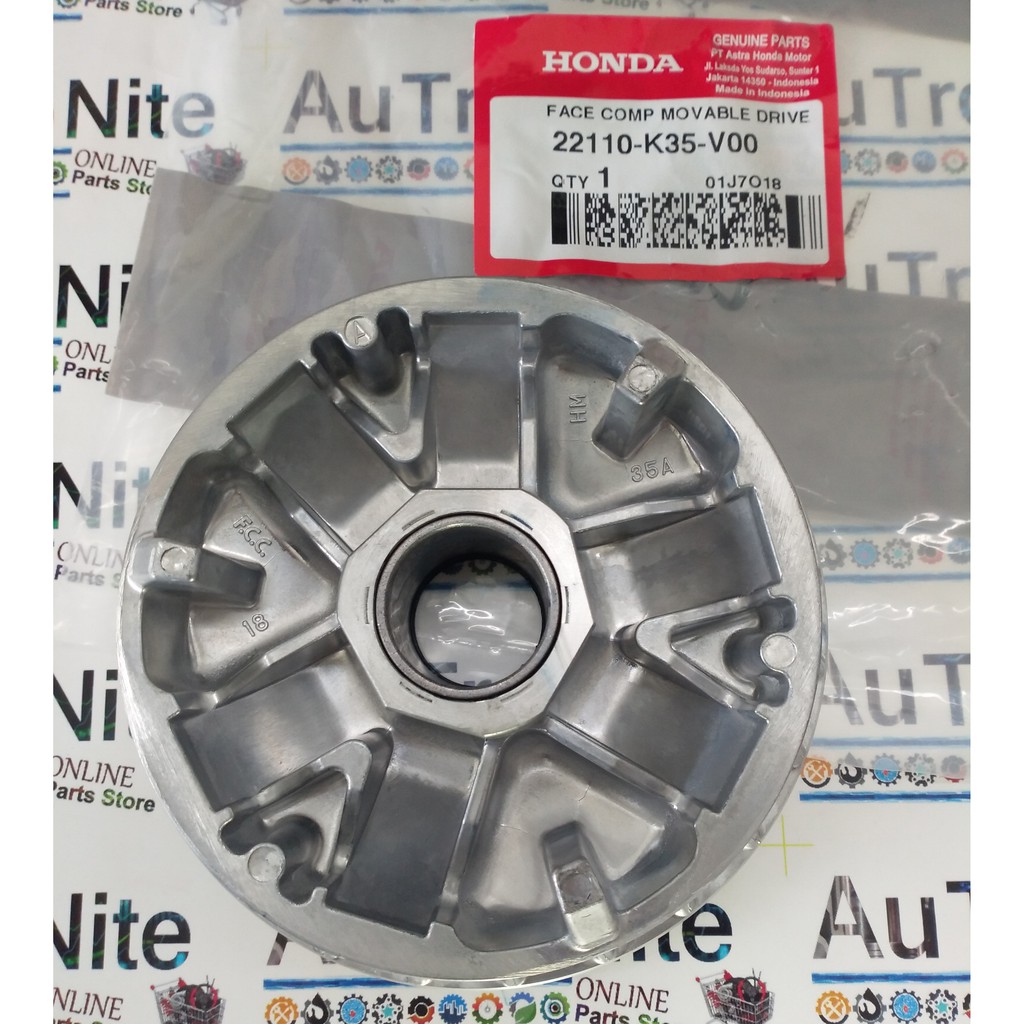 Jual Pulley Rumah Roller Face Comp Movable Drive 22110-K35-V00 Original ...