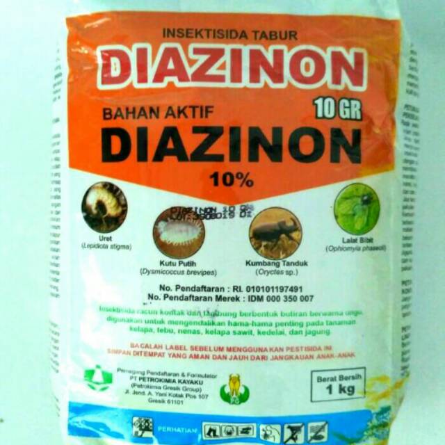 Jual Insektisida Diazinon 10GR tabur | Shopee Indonesia