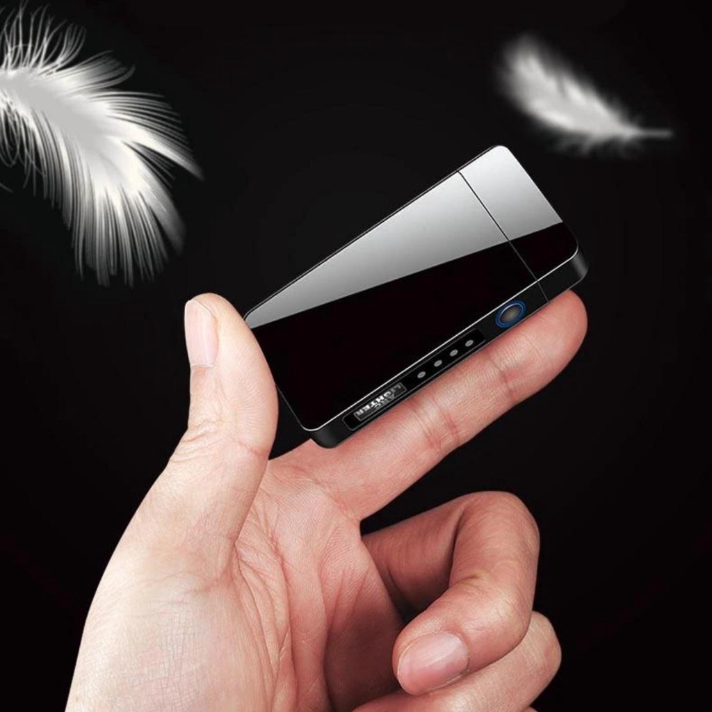 Jual Marumura Korek Api Elektrik | USB Rechargeable ARC Lighter Listrik ...
