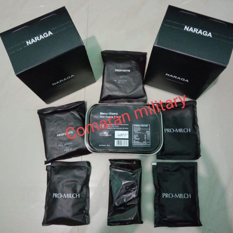 Jual PRMOM RANSUM 1 PAKET / RANSUM NARAGA NASI BISCUIT PROMIL | Shopee ...