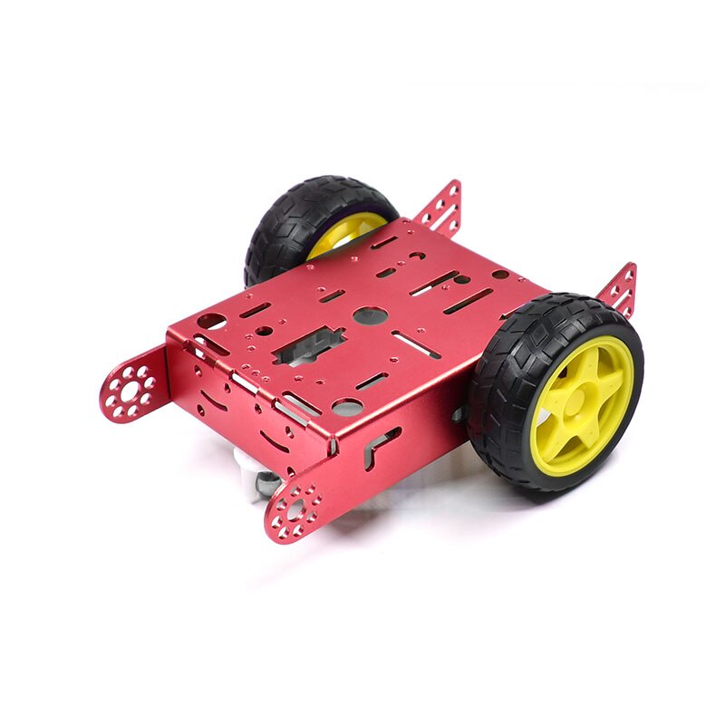 Jual DIY Smart Car Robot Chassis 2WD Aluminium Alloy DIY Rangka Robot ...