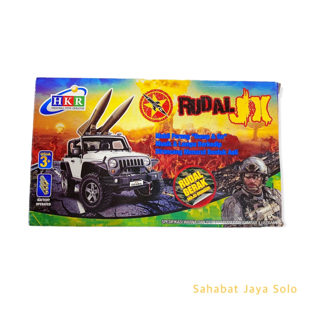 Jual MAINAN MOBIL RUDAL JX HKR B/O 66-02464 | Shopee Indonesia