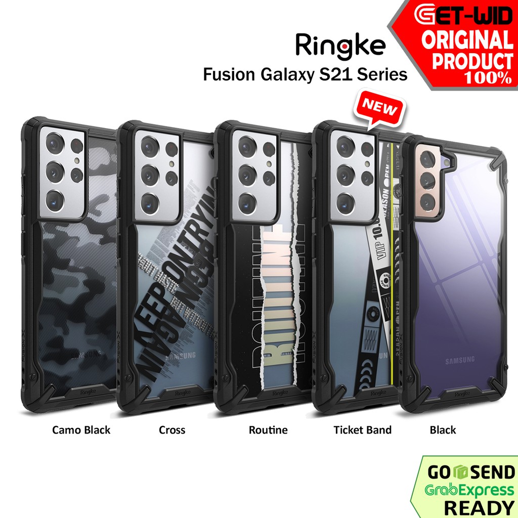 Jual Case Samsung Galaxy S21 Ultra S21 Plus Ringke Fusion X Casing Anti Crack | Shopee Indonesia